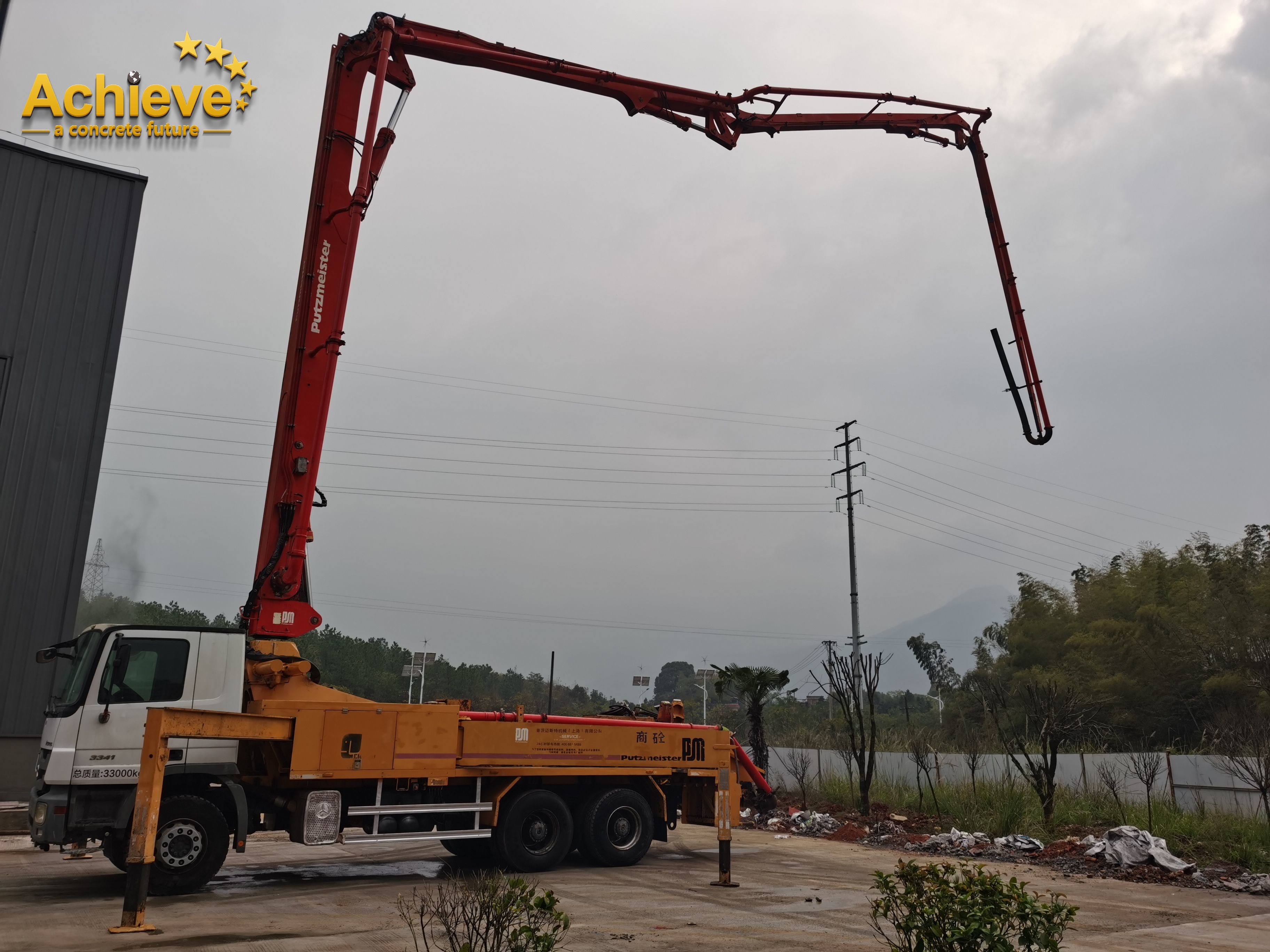 Used Sale Refurbished Putzmeister M56-5Z Concrete Pumps Spare Parts ...