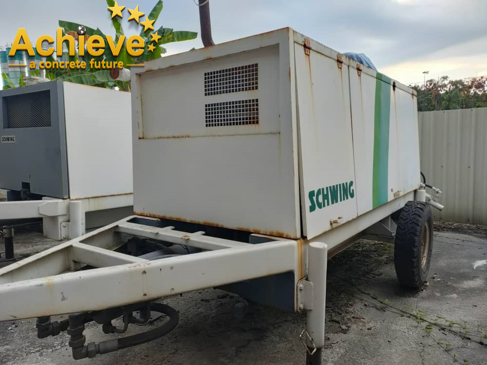 Static Used SCHWING Concrete Pumps Schwing Stetter BP2000 Germany Made ...