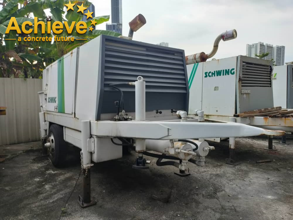 Schwing Stetter SP2000 Concrete Stationary Pump German Made 1.5 Aggregate